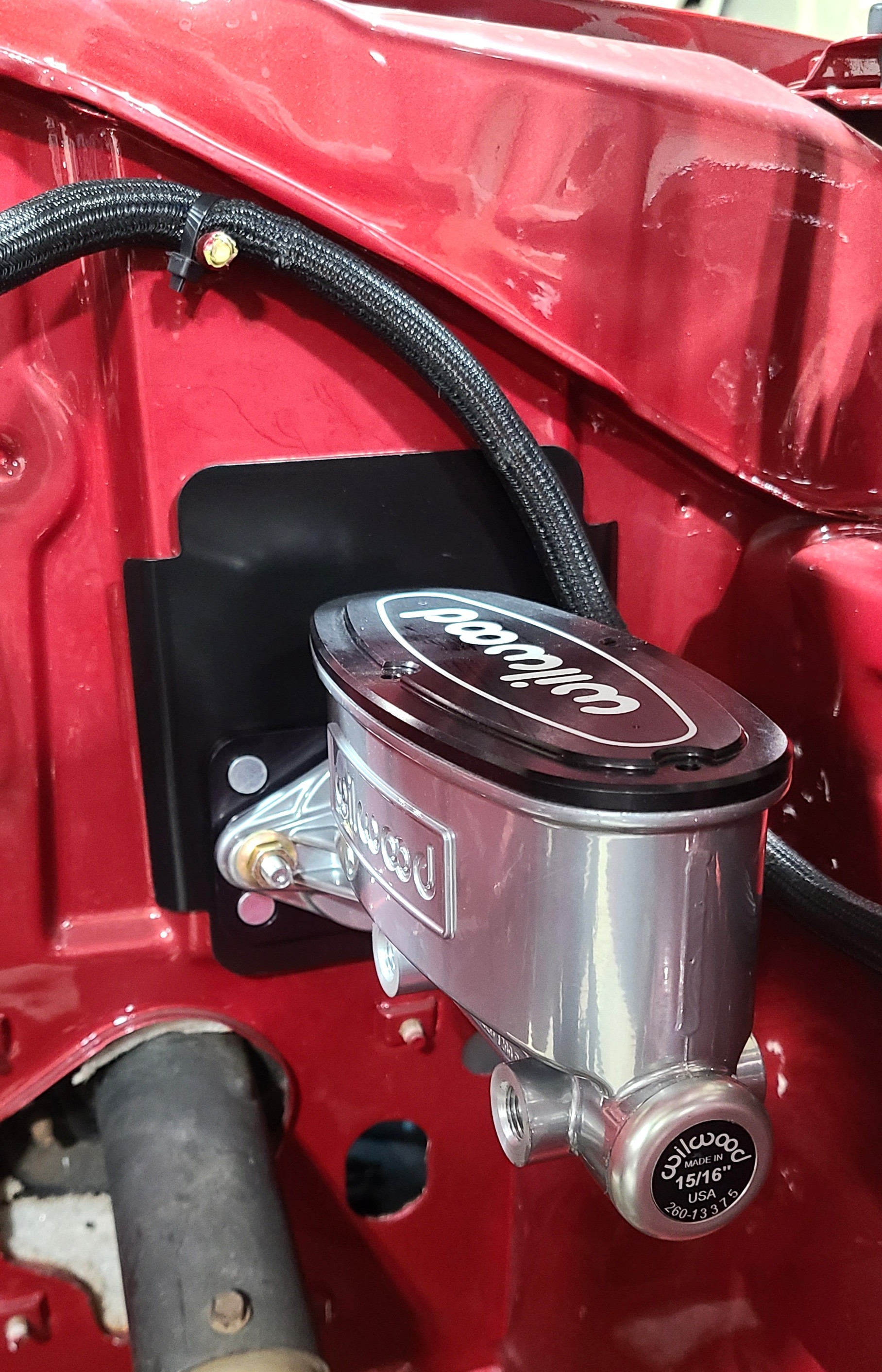 B/E Body Manual Master Cylinder Firewall Plate